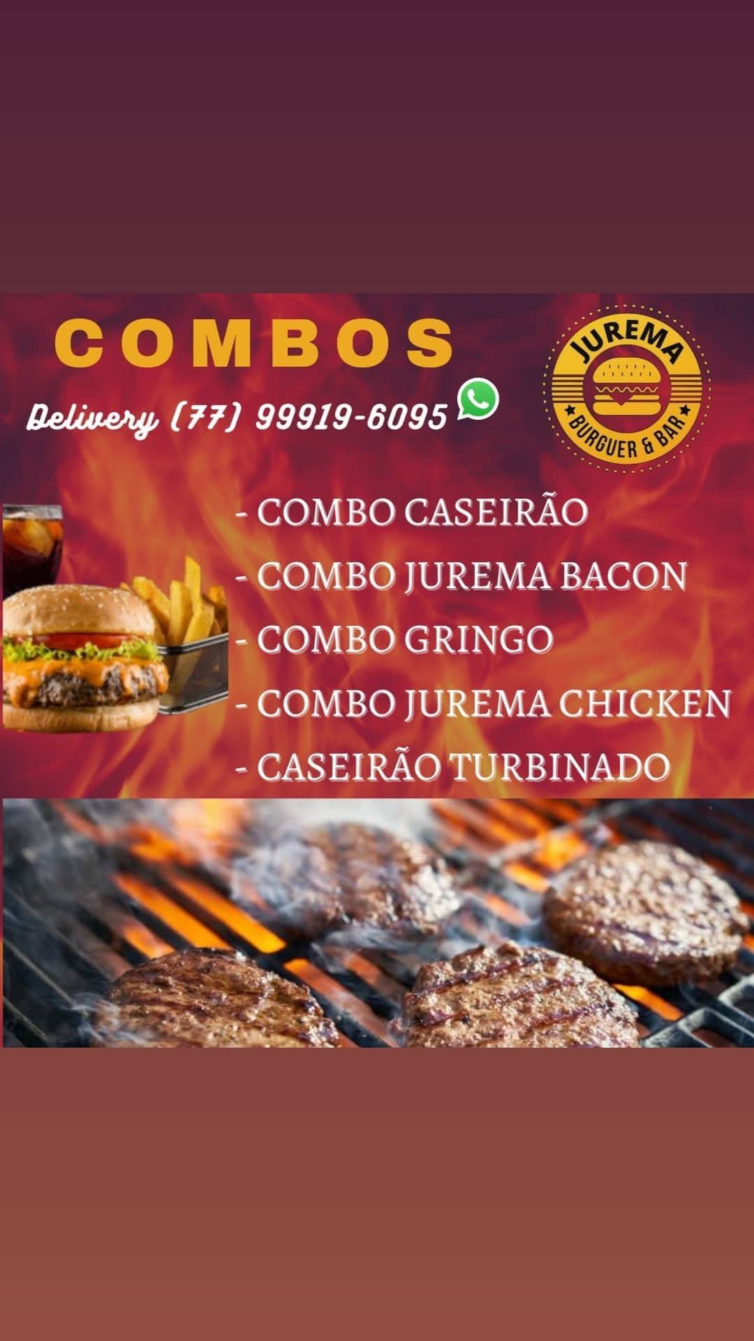 Menu em Jurema Burguer & Bar, Brumado