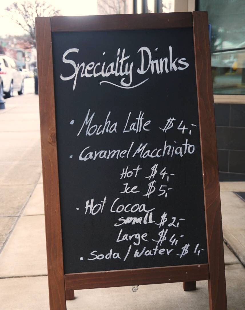 Menu at Kanawha Cafe LLC, Covington