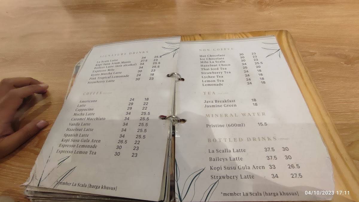 Carta del restaurante Kanopi - Makan Nongkrong Ngopi, Surabaya