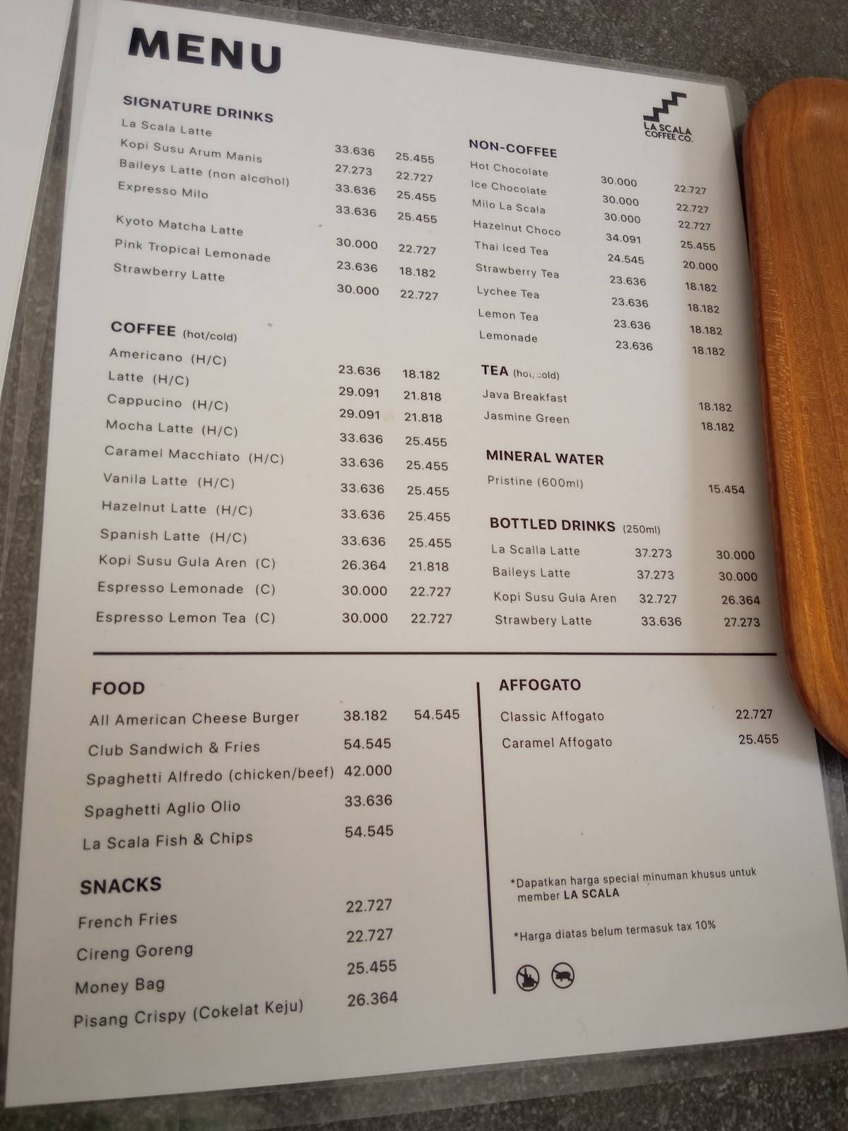 Carta del restaurante Kanopi - Makan Nongkrong Ngopi, Surabaya