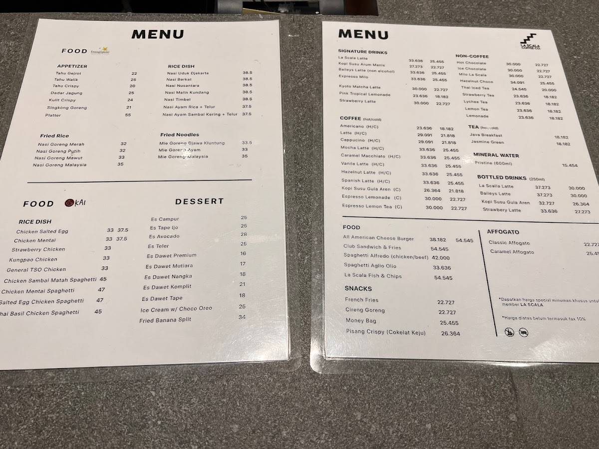 Carta del restaurante Kanopi - Makan Nongkrong Ngopi, Surabaya
