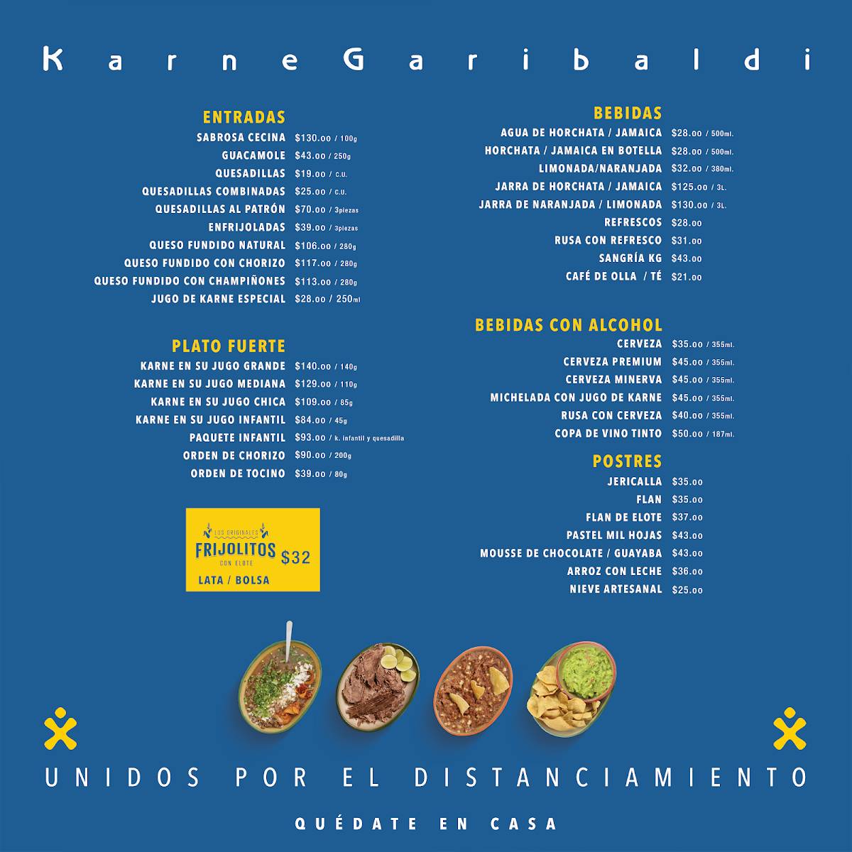 Carta del restaurante Karne Garibaldi Isla Chedraui Plaza México ...