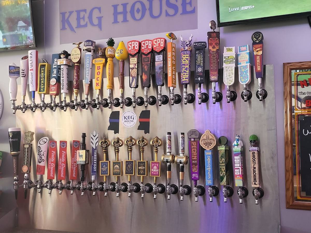 Menu at Keg House pub & bar, Ridgeland