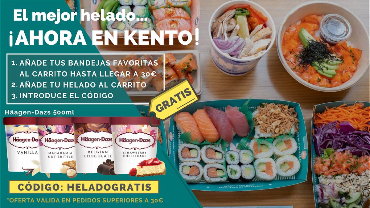 Carta del restaurante Kento - Sushi Para Llevar, Valencia, Calle del ...