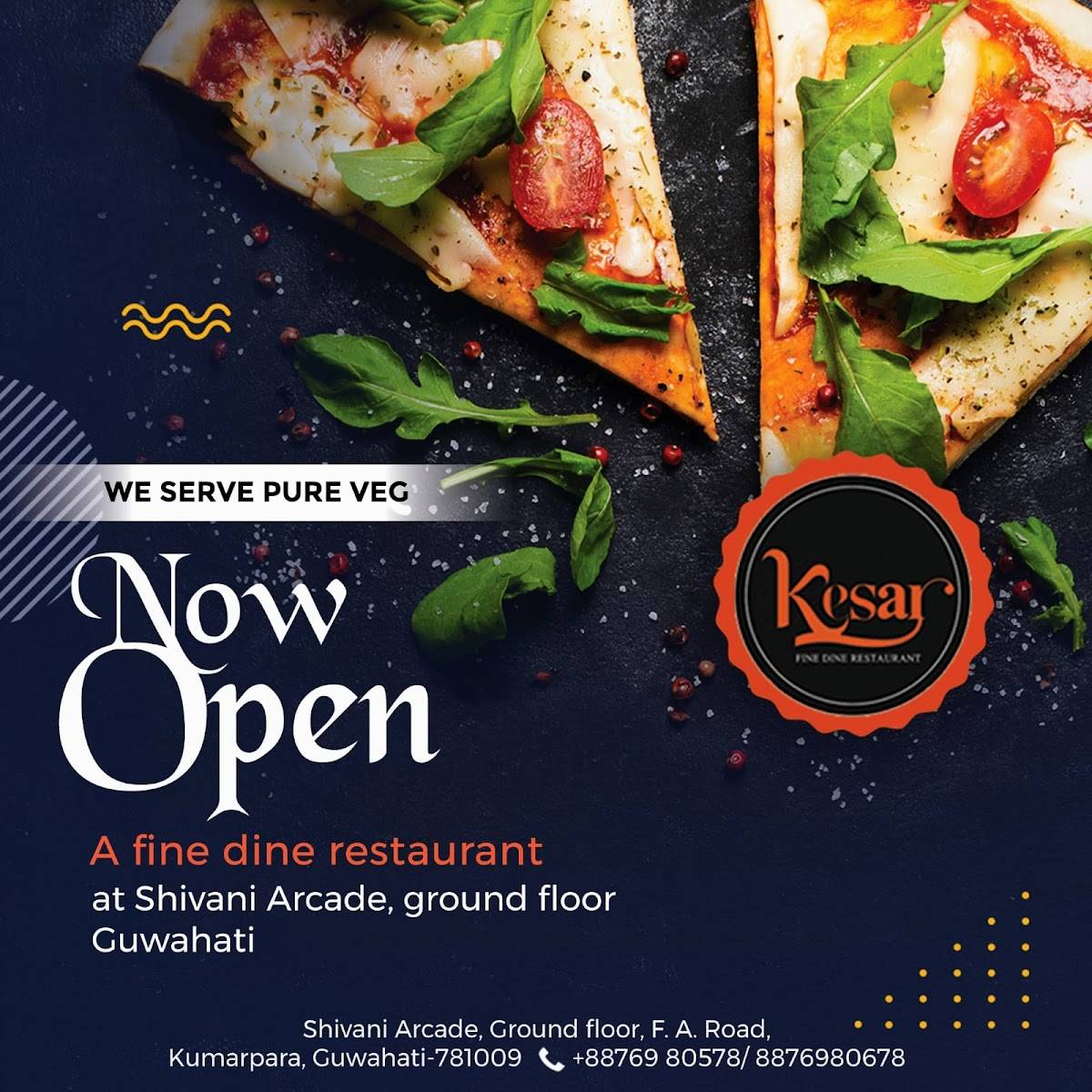 Menu at Kesar - Veg Fine Dine Restaurant, Guwahati