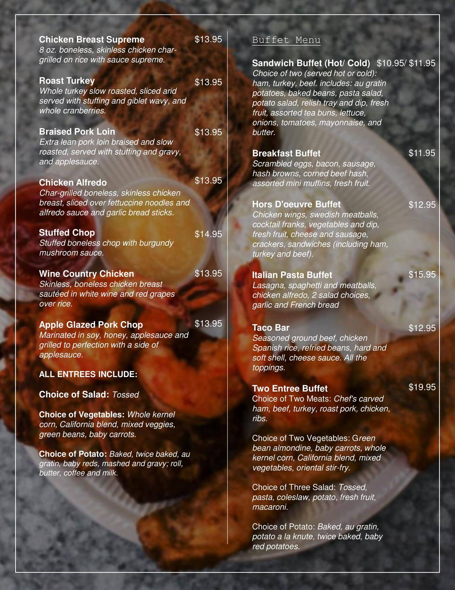 Menu at Knute's Bar & Grill, Orfordville