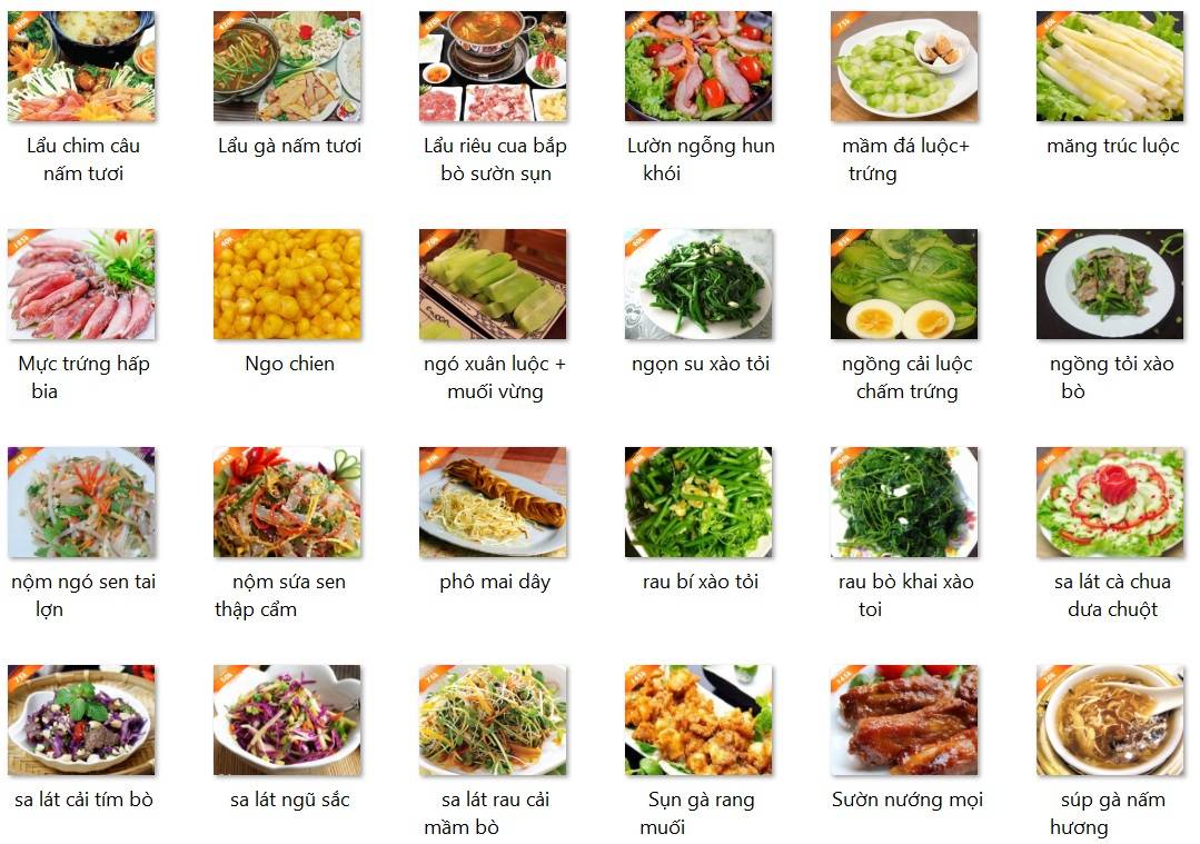 Menu at Lẩu riêu cua ngon nhất hà nội restaurant, Hanoi