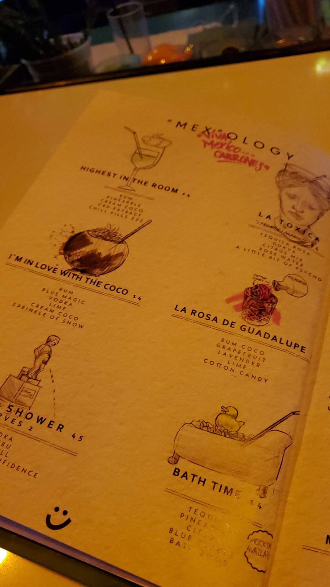 Menu at La Buena Vida restaurant, Raleigh, Falls of Neuse Rd