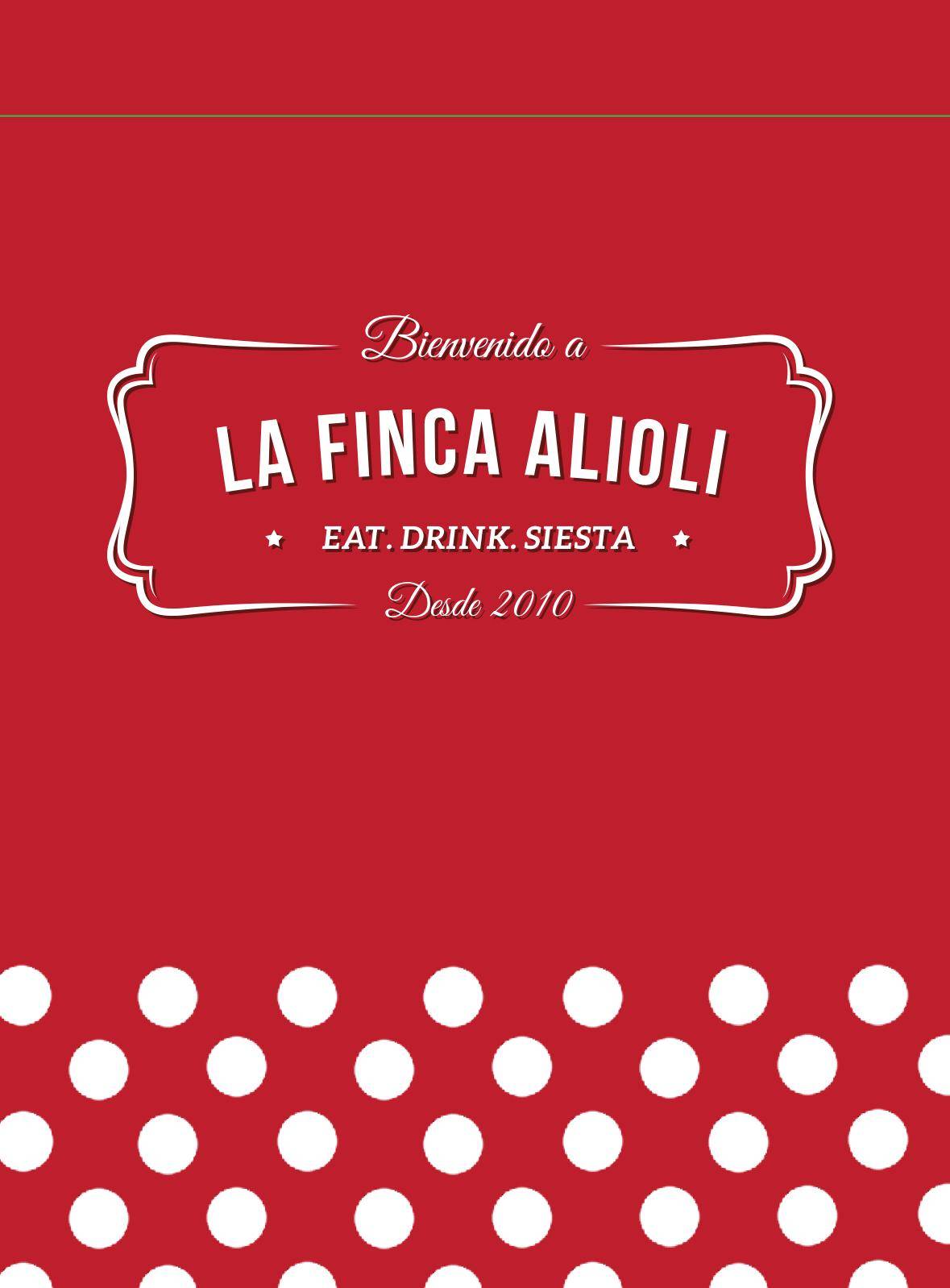 Menu at La Finca-Casa Espana by Alioli, Bucharest