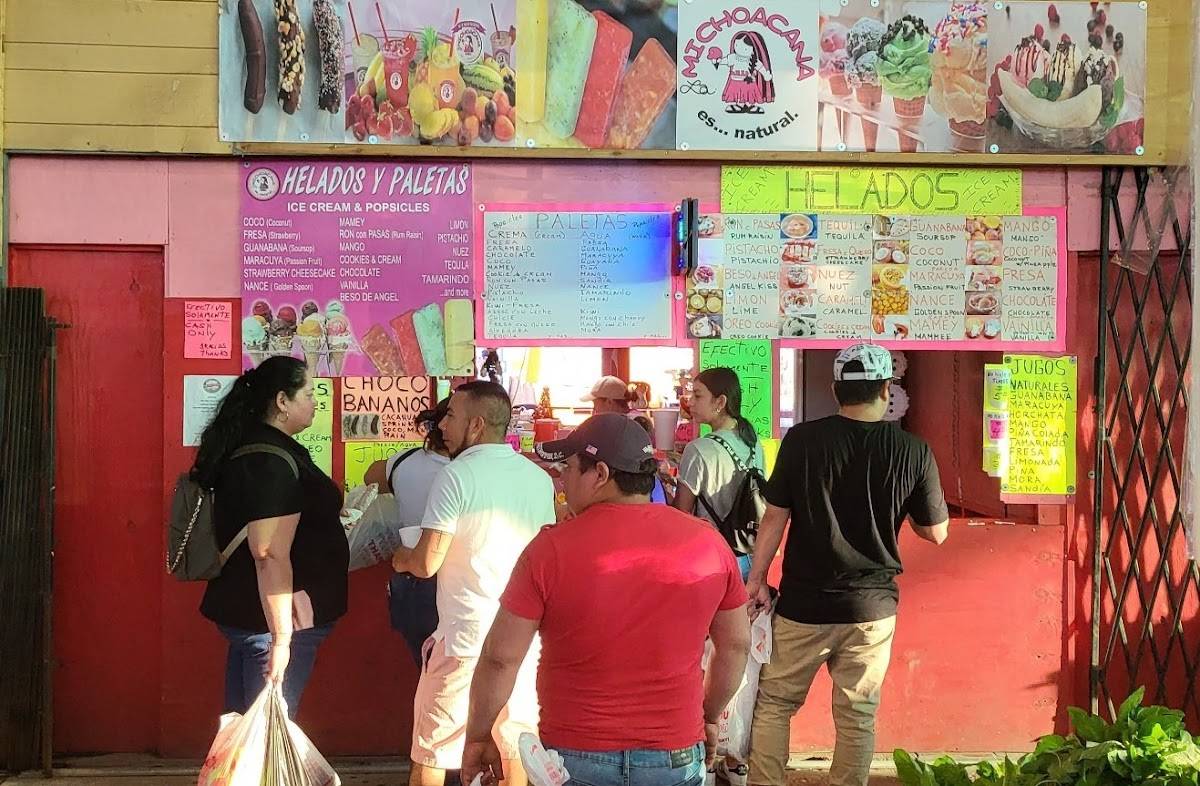 Menu at La MIchoacana Snack Shop, Homestead
