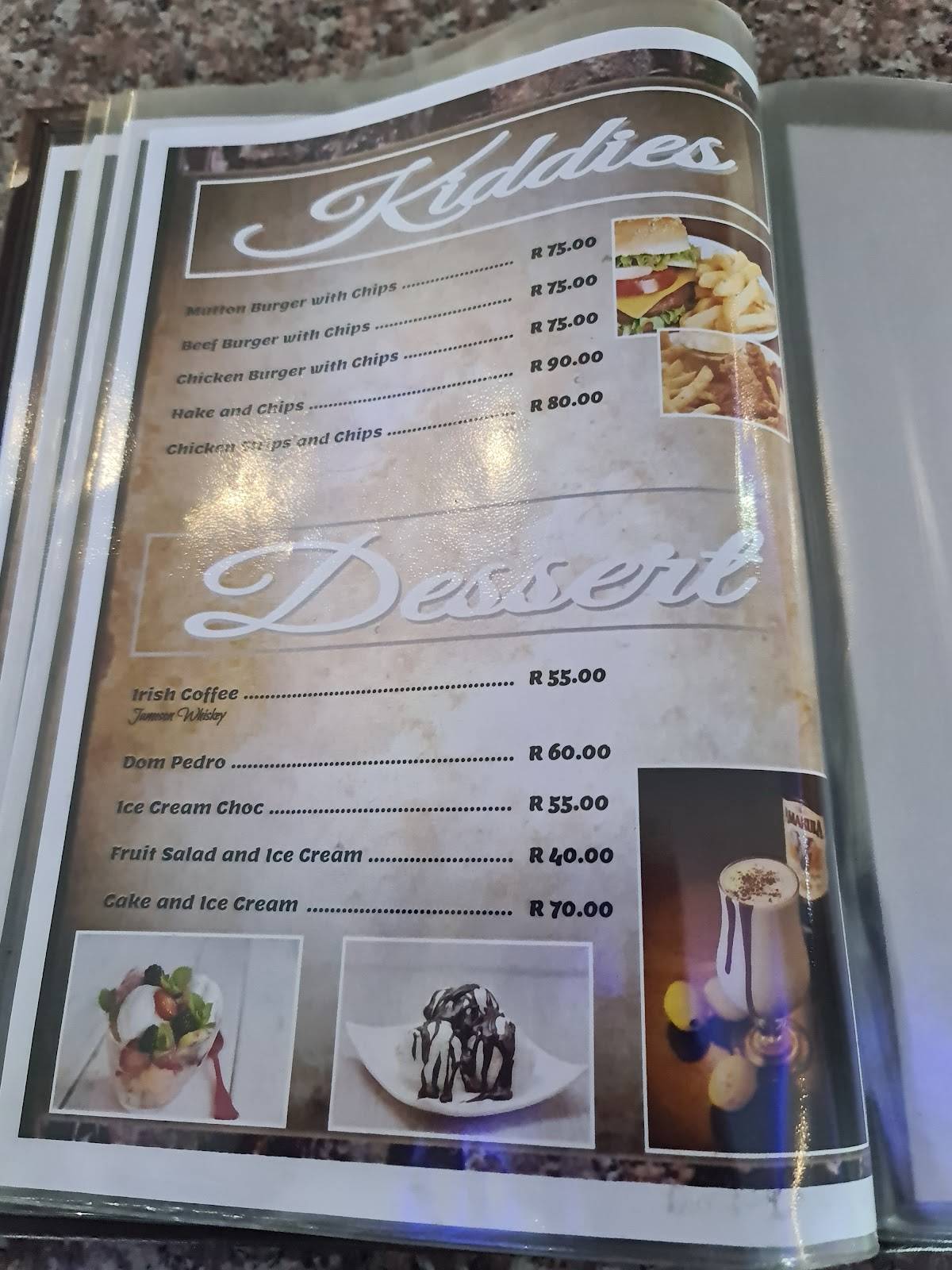 Menu at Seabelle Restaurant, La Mercy