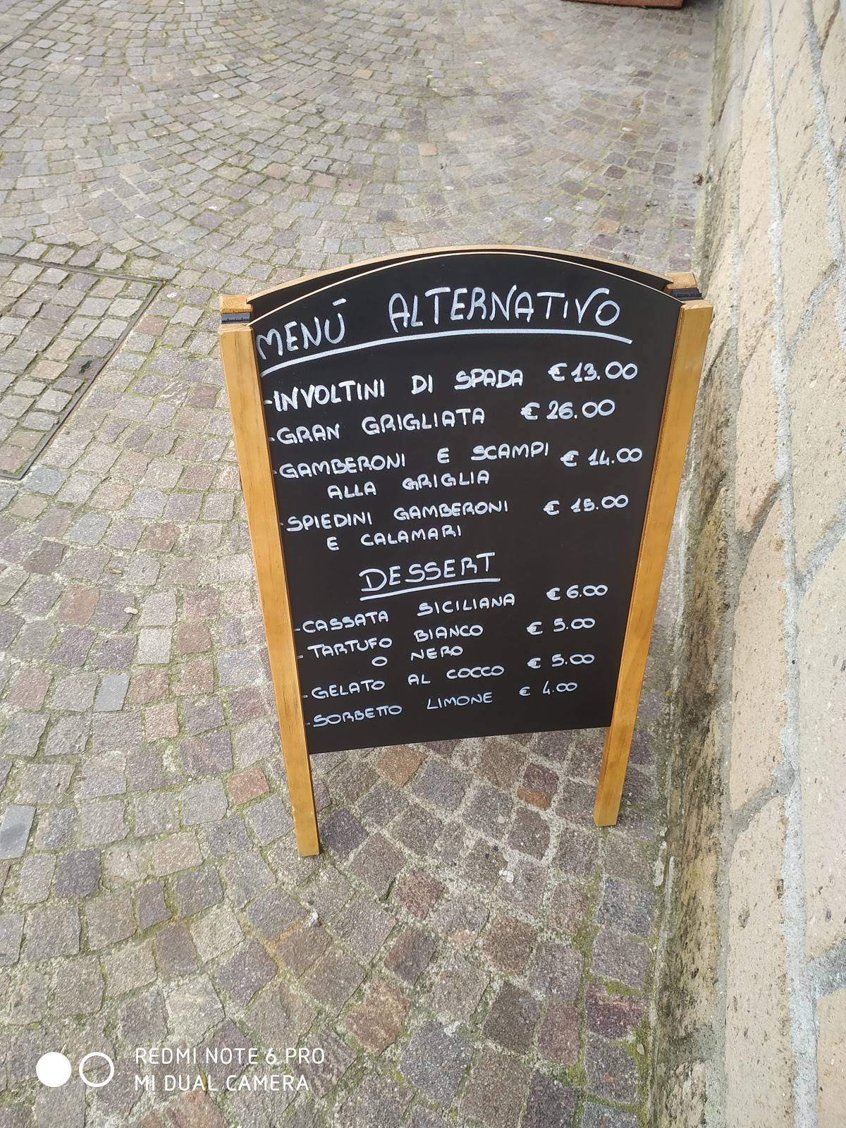 Menu da La Pescheria del Porto ristorante, Punta Ala