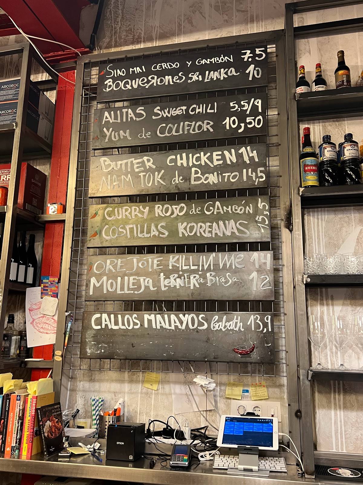 Carta del restaurante Kitchen 154 Noviciado, Madrid, Calle del Acuerdo