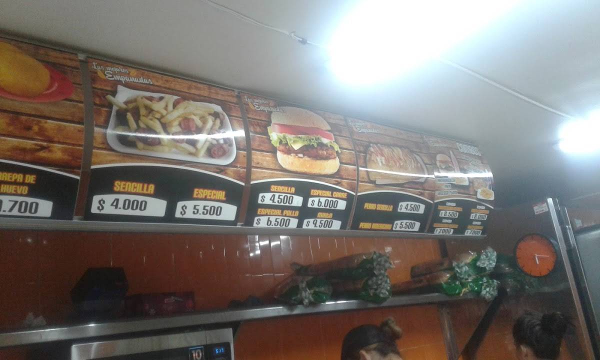 Carta del restaurante ¡AY QUE RICO DIOS MIO! COMIDAS RAPIDAS, Bogotá ...