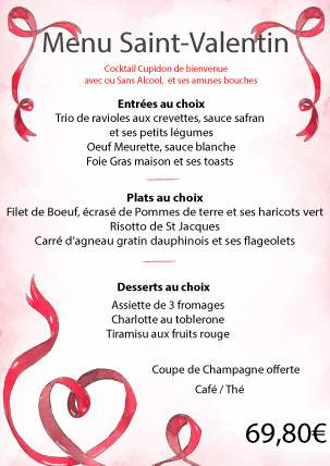 Menu au Welcome Restaurant Bar à Vins Douai, Douai