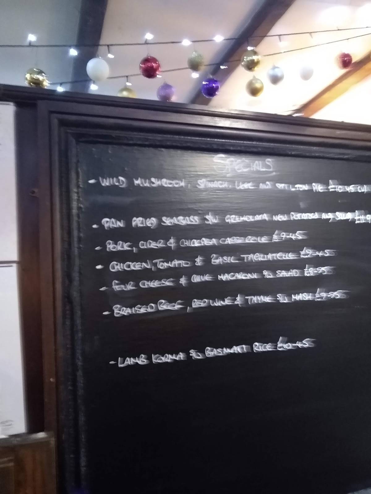 Menu at The Green Man pub & bar, Lewes, Lewes Rd
