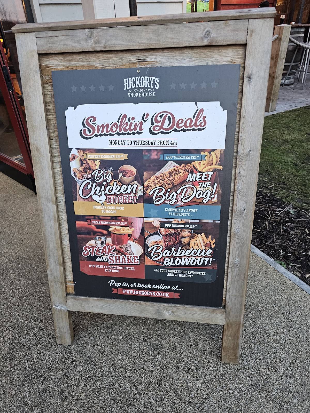 Menu at Hickory's Smokehouse Lincoln restaurant, Lincoln