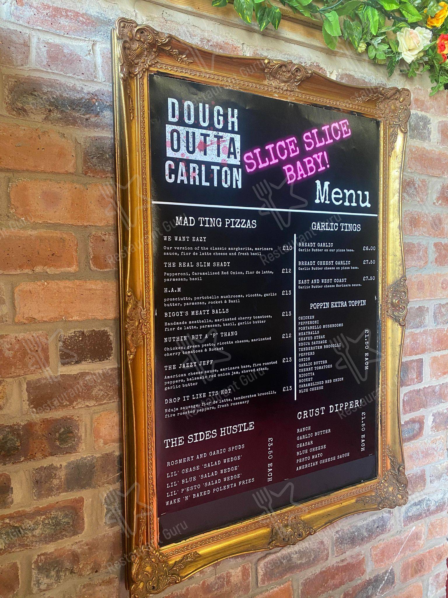 Menu at Little Black Dog Brewery & Taproom pub & bar, Carlton
