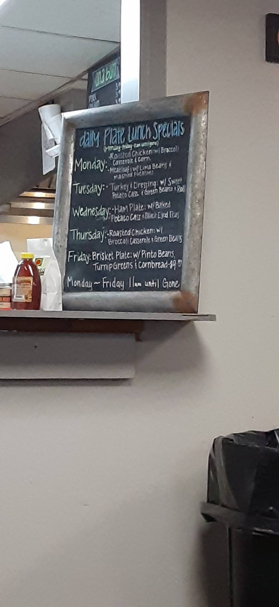 Menu at Little Bridge Marina LLC BBQ, Rainbow City