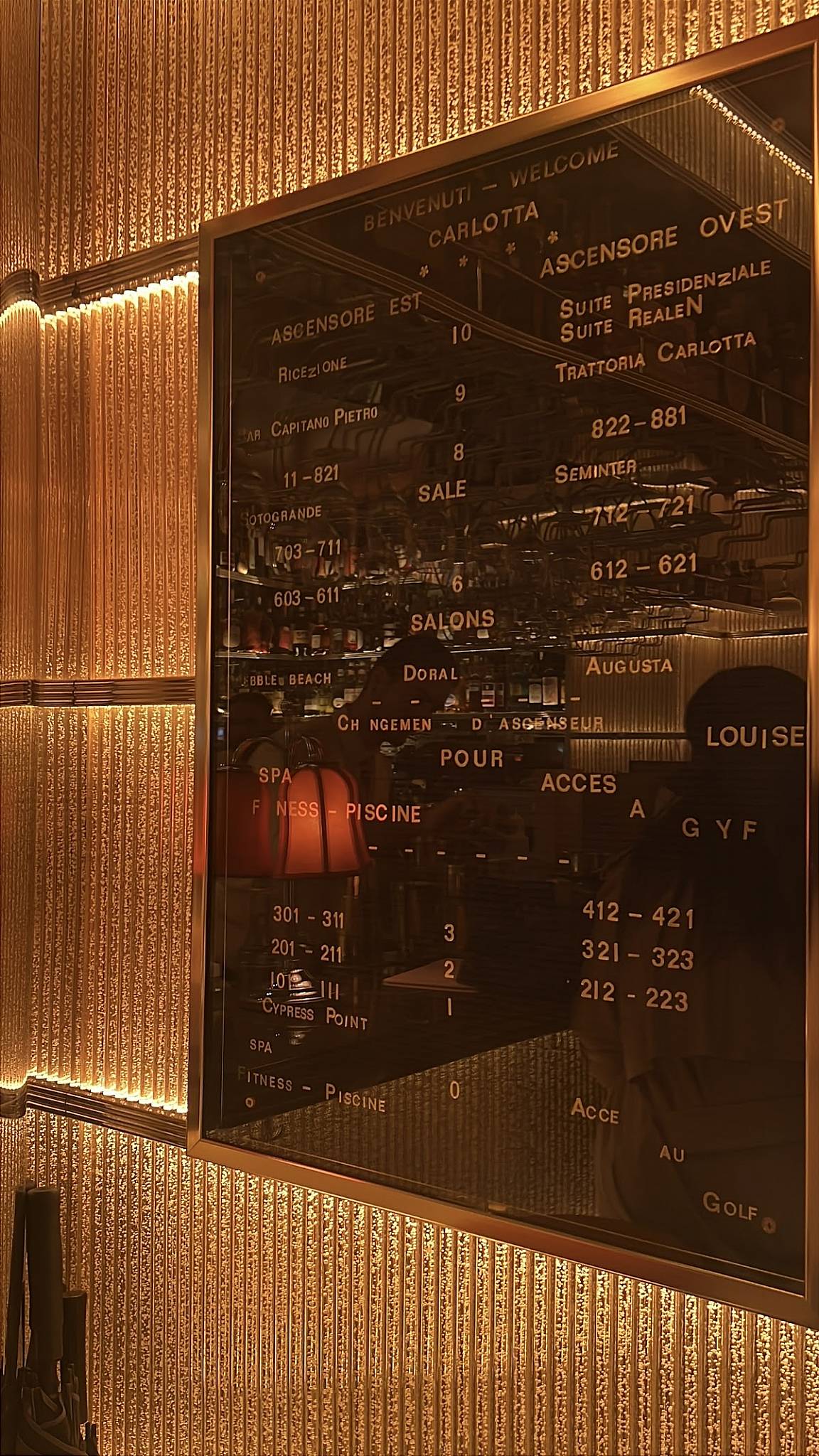 Menu at Carlotta restaurant, London