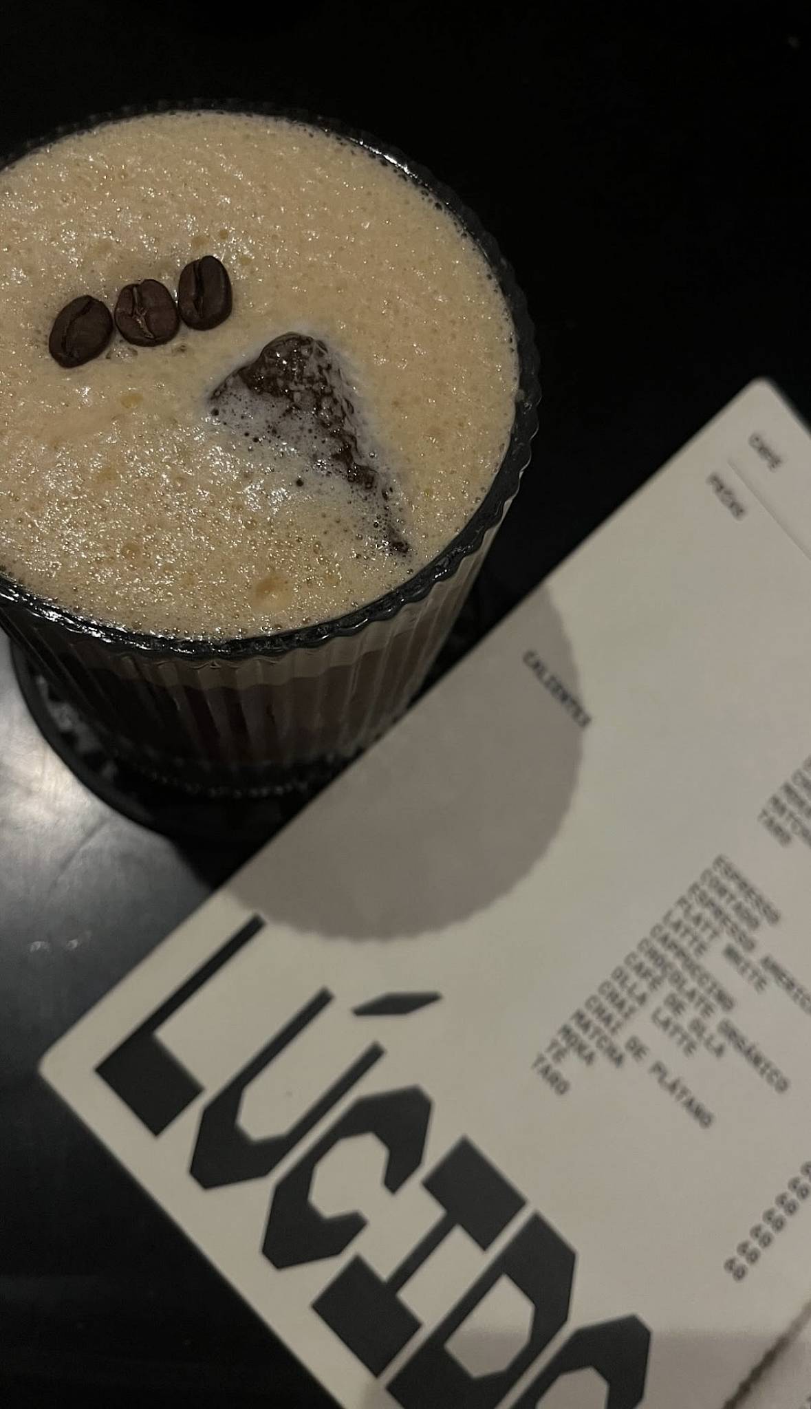 Carta de Lúcido Café Bar, Monterrey