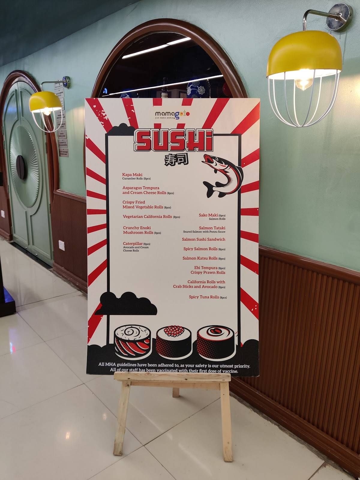 Menu at Mamagoto, Lucknow, RiverSide Mall