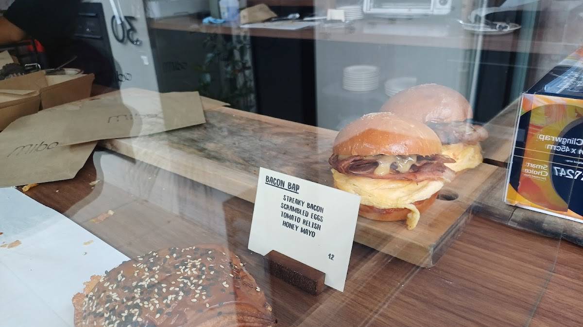 Menu at MIBO cafe, Auckland, G11/30 Enfield St