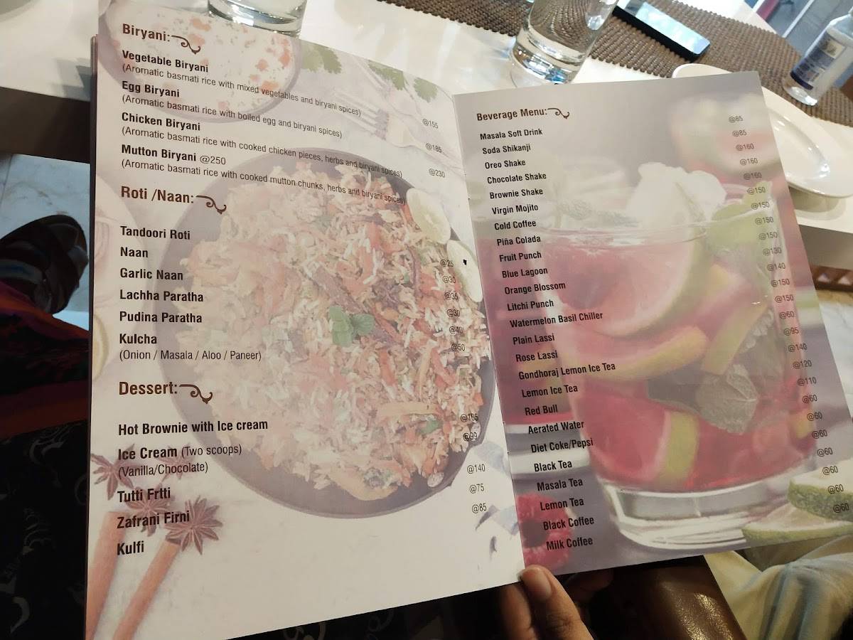 Menu at MOZAIK BBQ Grill, Kolkata, 6