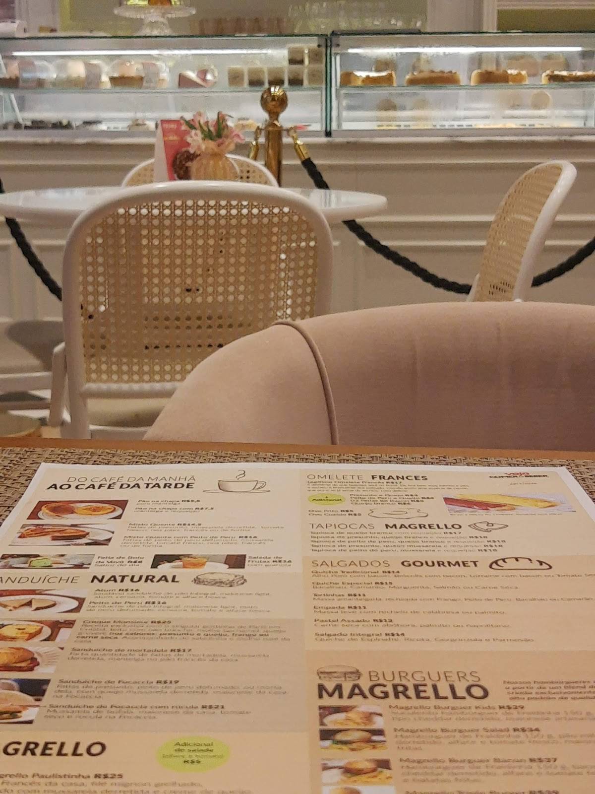 Menu em Magrello - Jardim Cuiabá café, Cuiabá, R. das Papoulas
