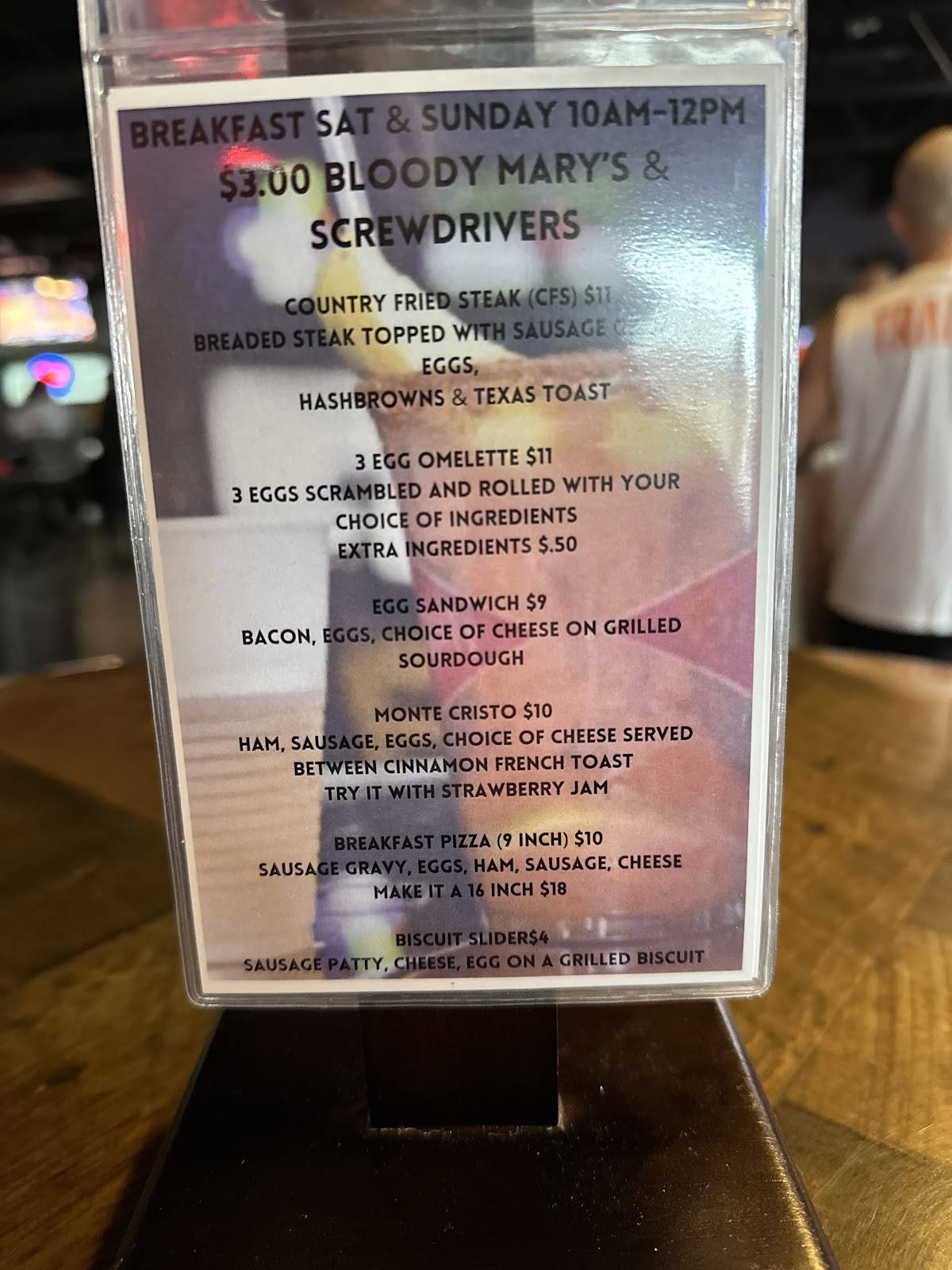 Menu at Mama G's pub & bar, Maple Grove, County Rd 101