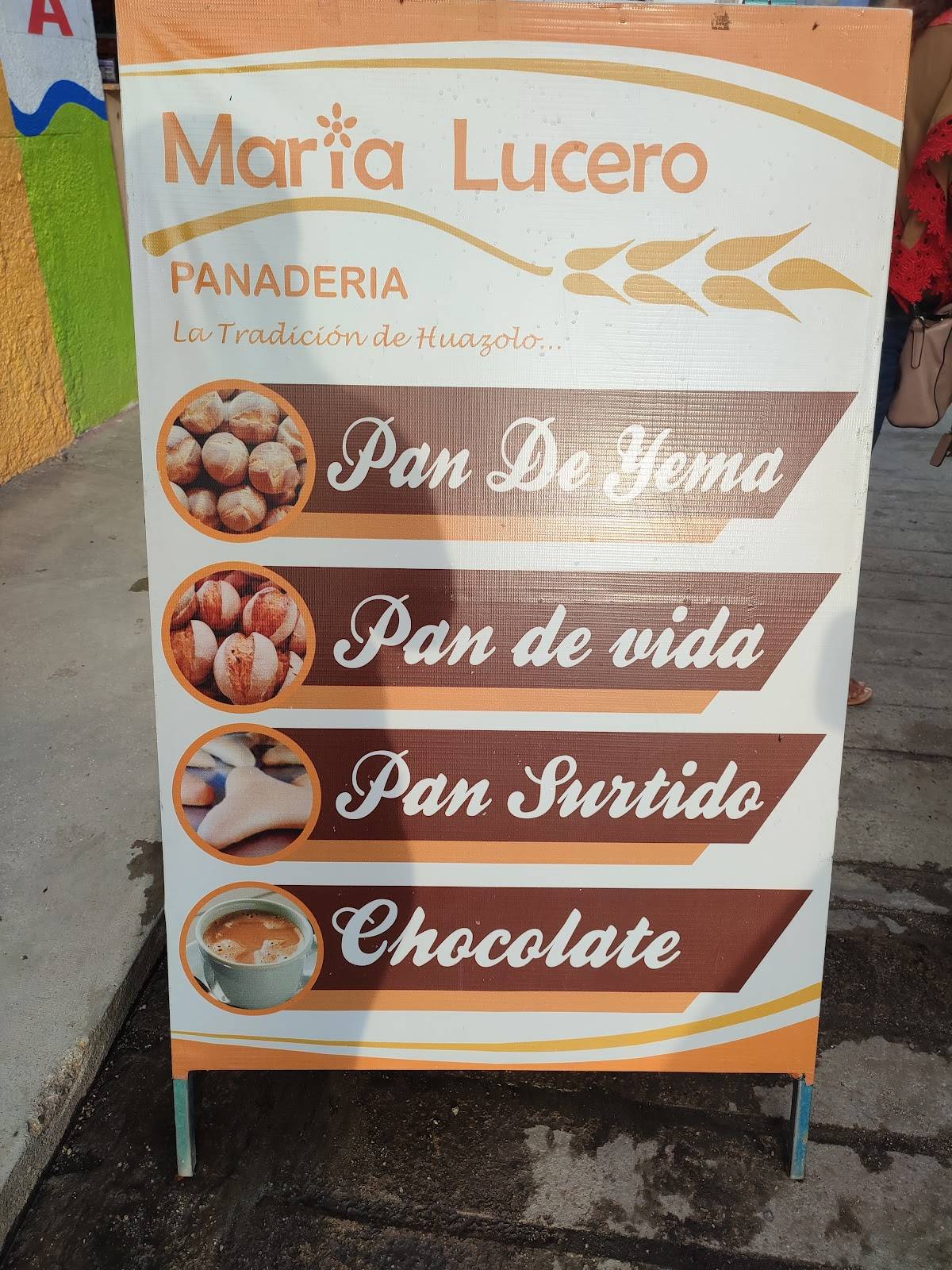 Carta de Maria Lucero Panaderia, Pinotepa Nacional