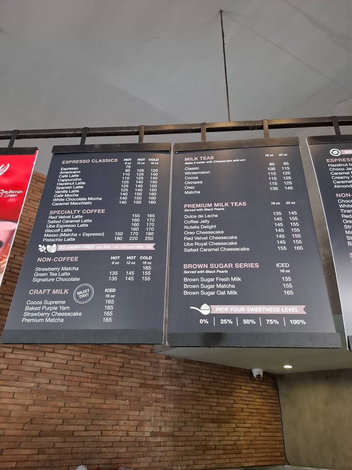 Menu at Marsha's Delicacies cafe, Bantay, HCQ9+R9G