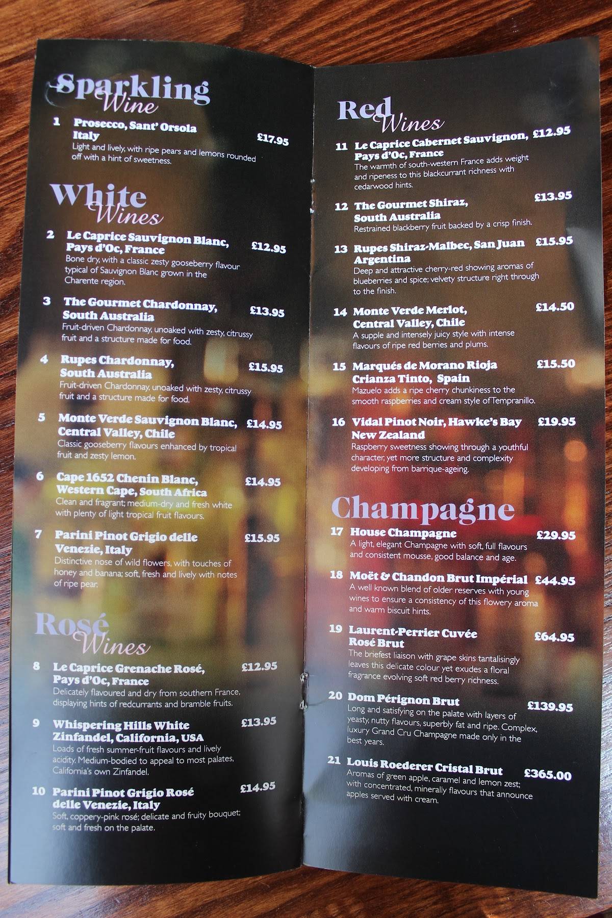 Menu at Maya's World Buffet & Bar, Southend-on-Sea