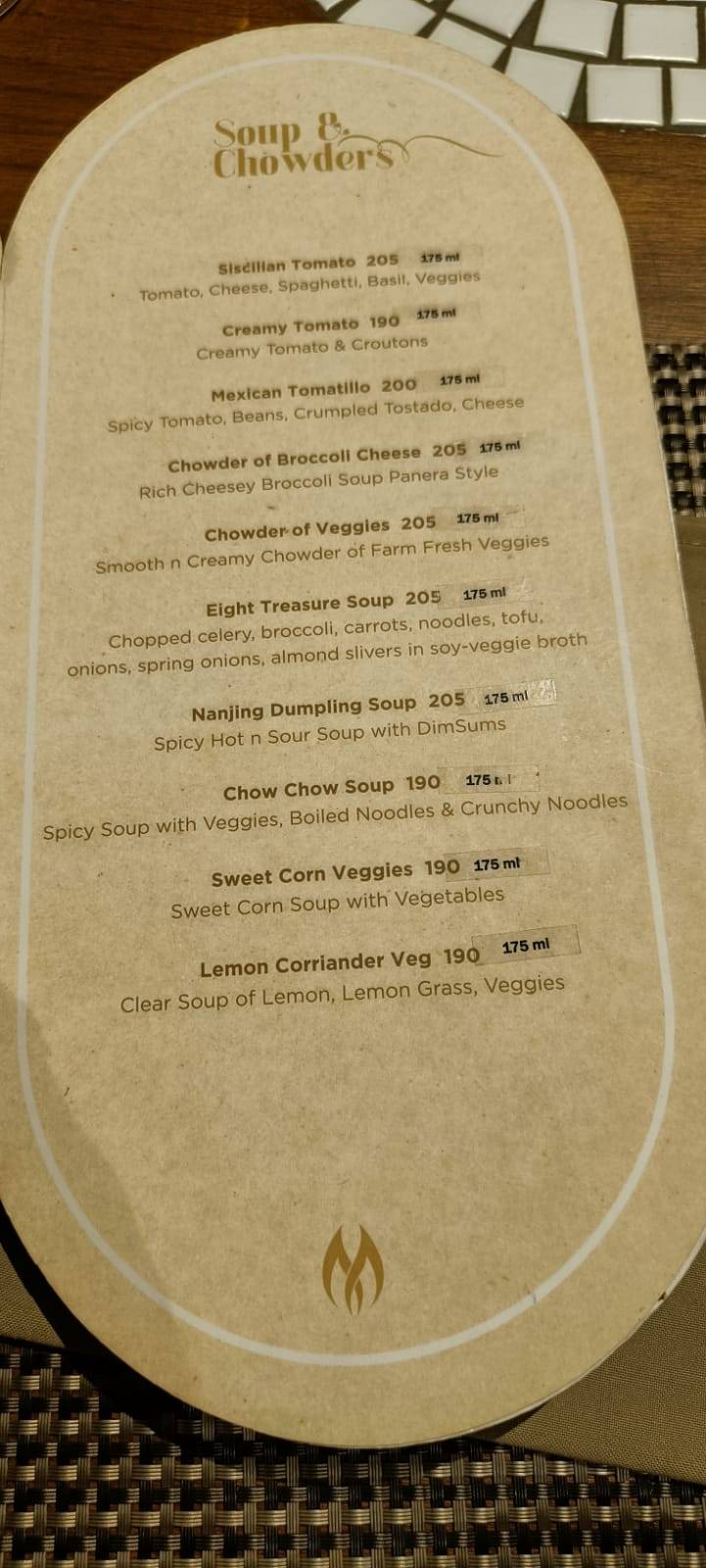 Menu at Megma Restaurant & Banquets, Ahmedabad