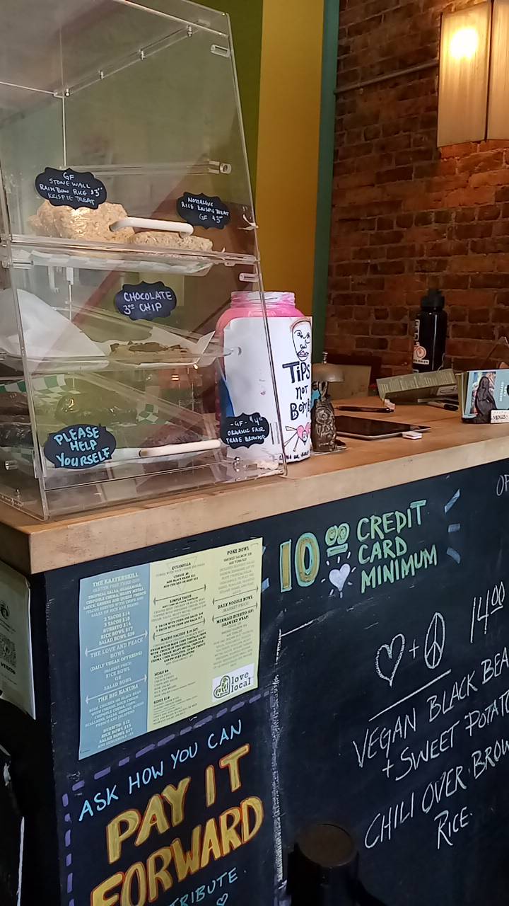 Menu at Mermaid Cafe, Catskill