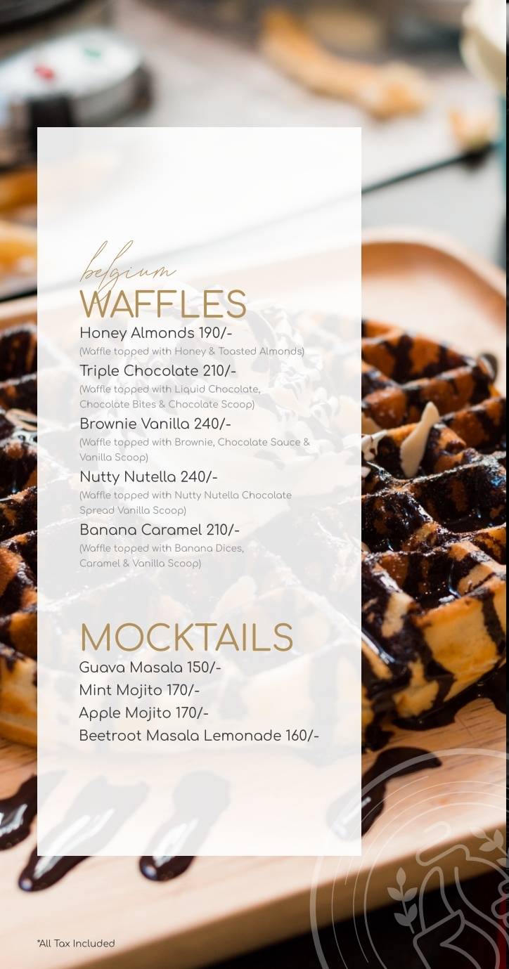 Menu at Mg Cafe, Murthal