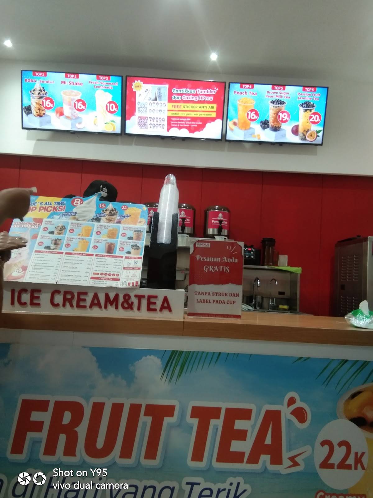 Carta de Mixue Poris, Tangerang