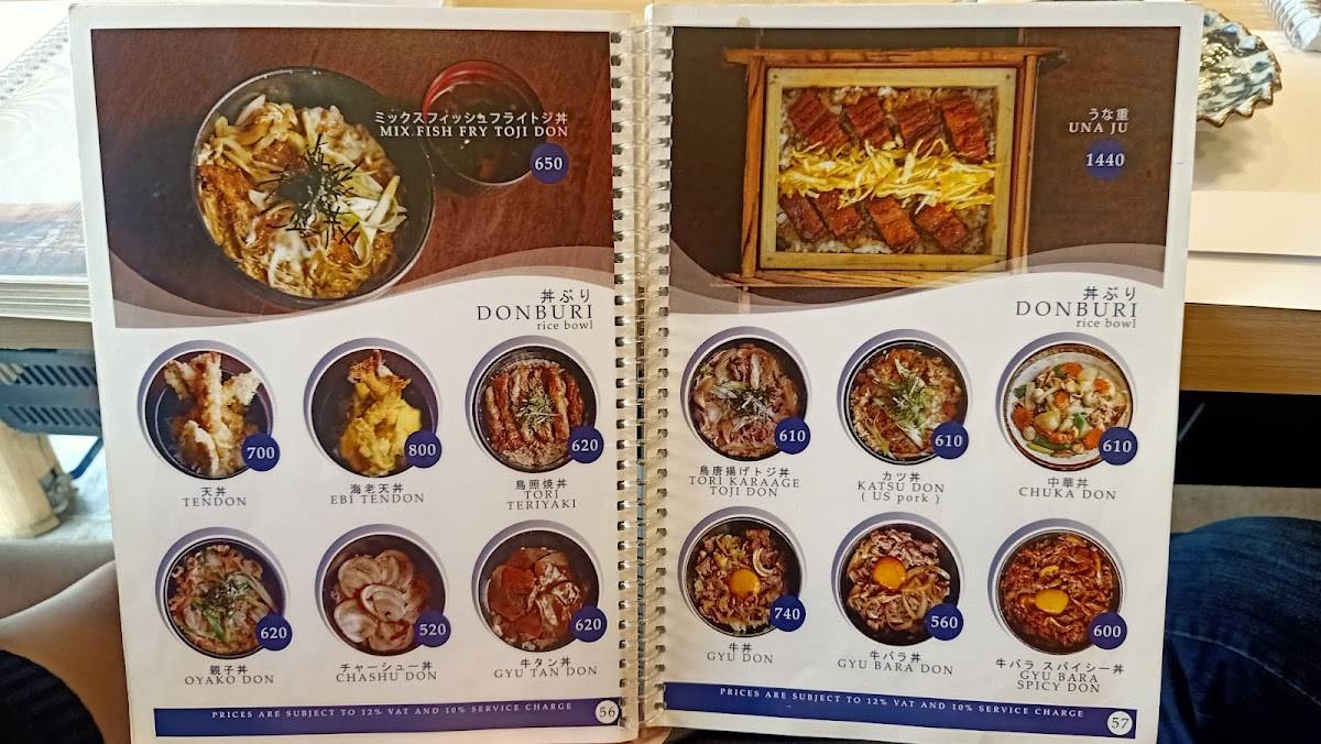 Menu at Miyazaki Japanese Restaurant, Muntinlupa, C2FG+CQF