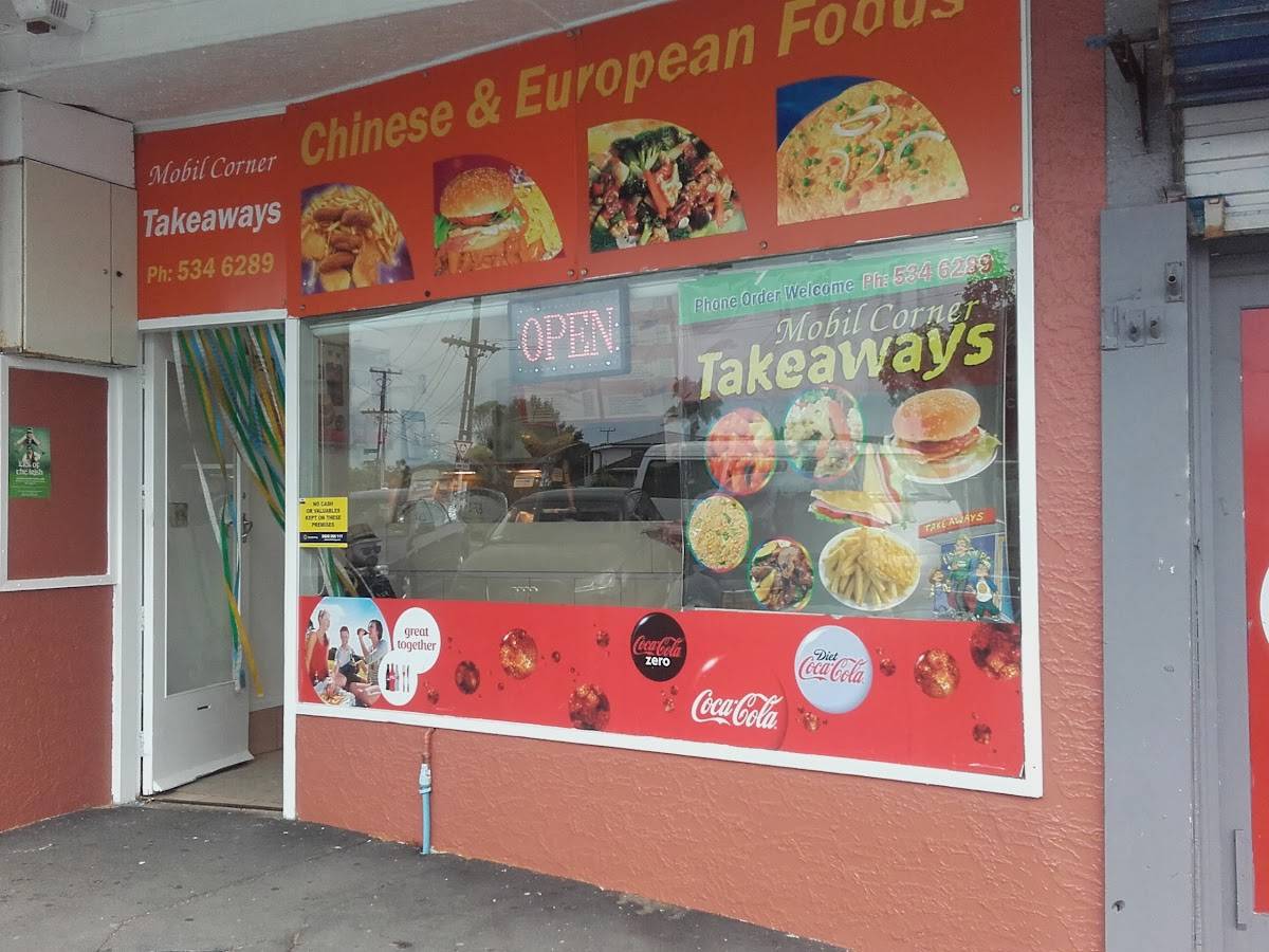 Menu at Mobil Corner Takeaway fast food, Auckland