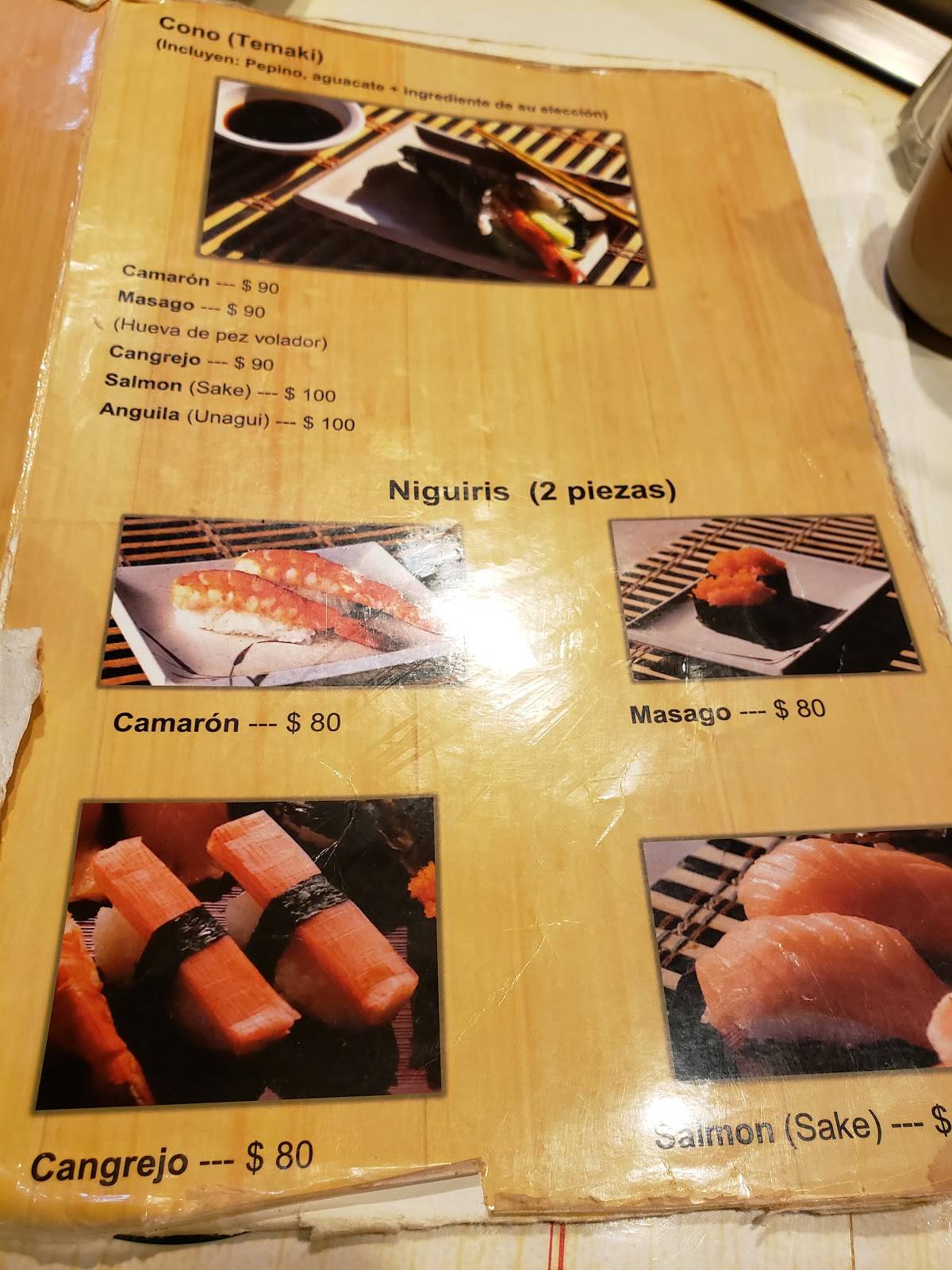 Carta del restaurante KADAN, Monterrey, Paseo del los Leones 608-5