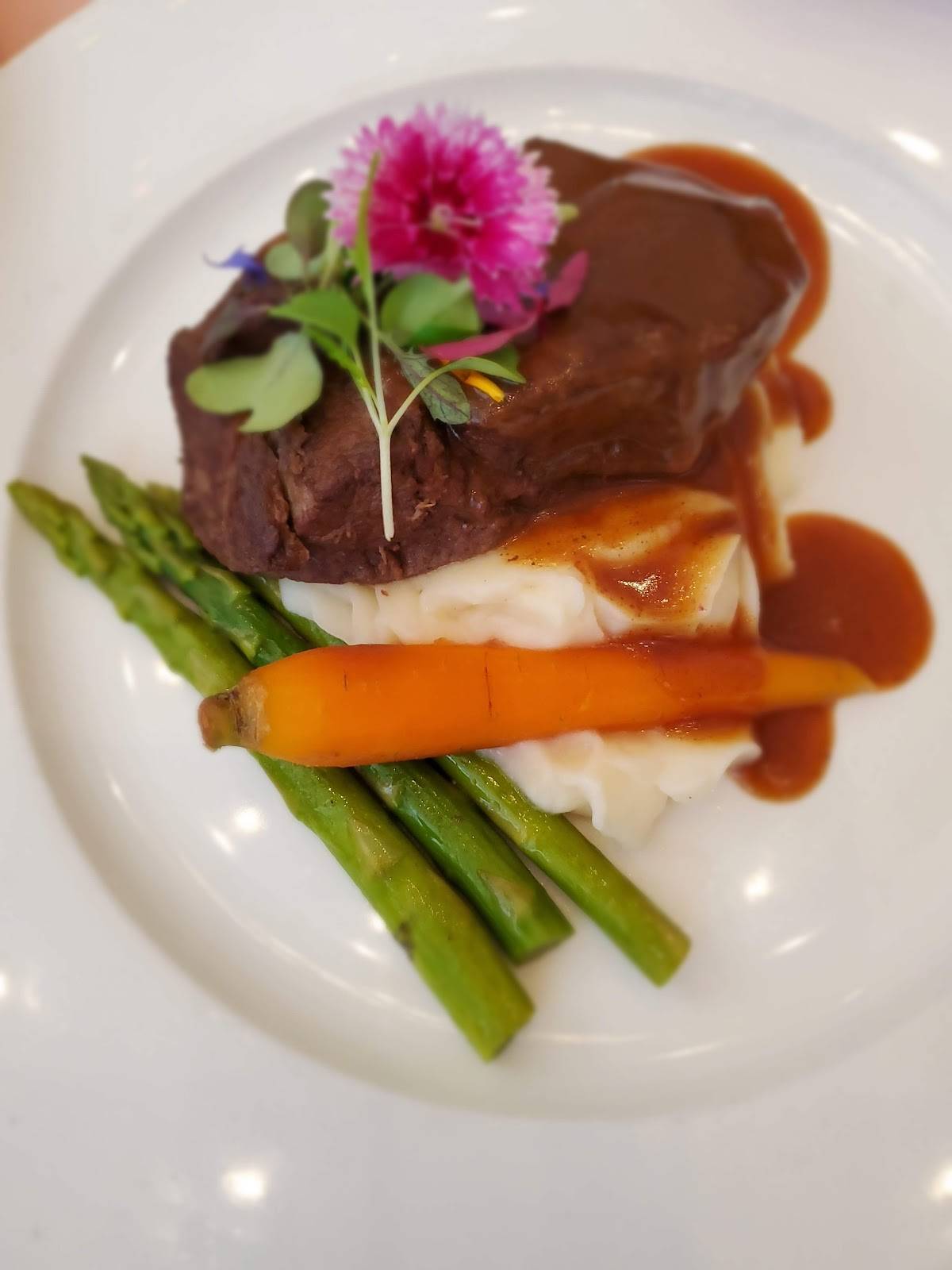 Menu at Prima Luna restaurant, Montréal