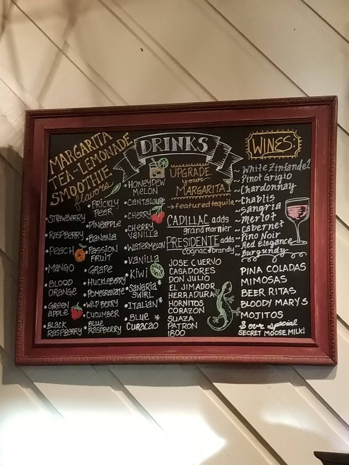 Menu at Moose Hill Cantina pub & bar, Lakewood, W Colfax Ave