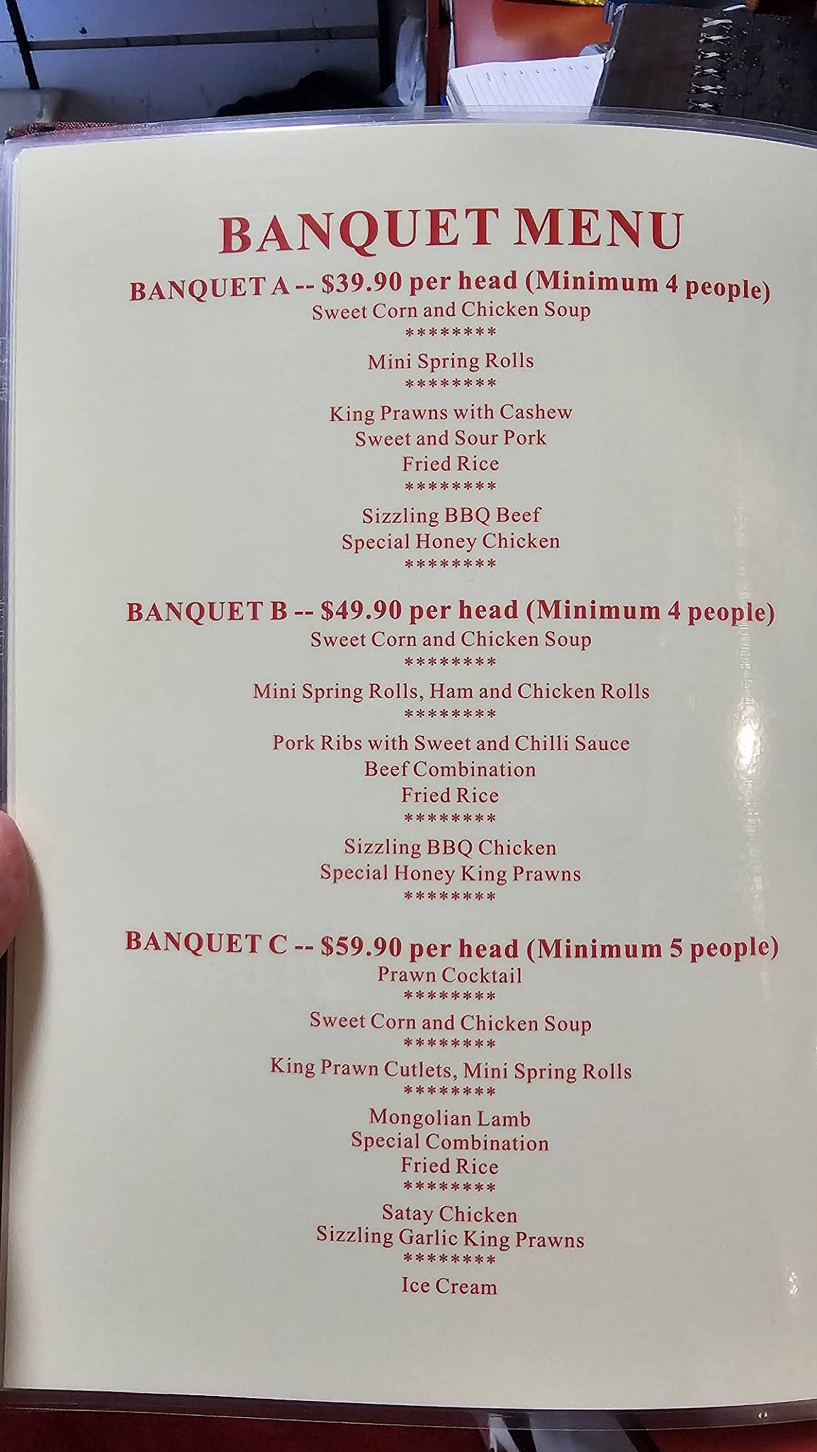 Menu at Mr Ko 100 Chinese Restaurant Liverpool, Liverpool