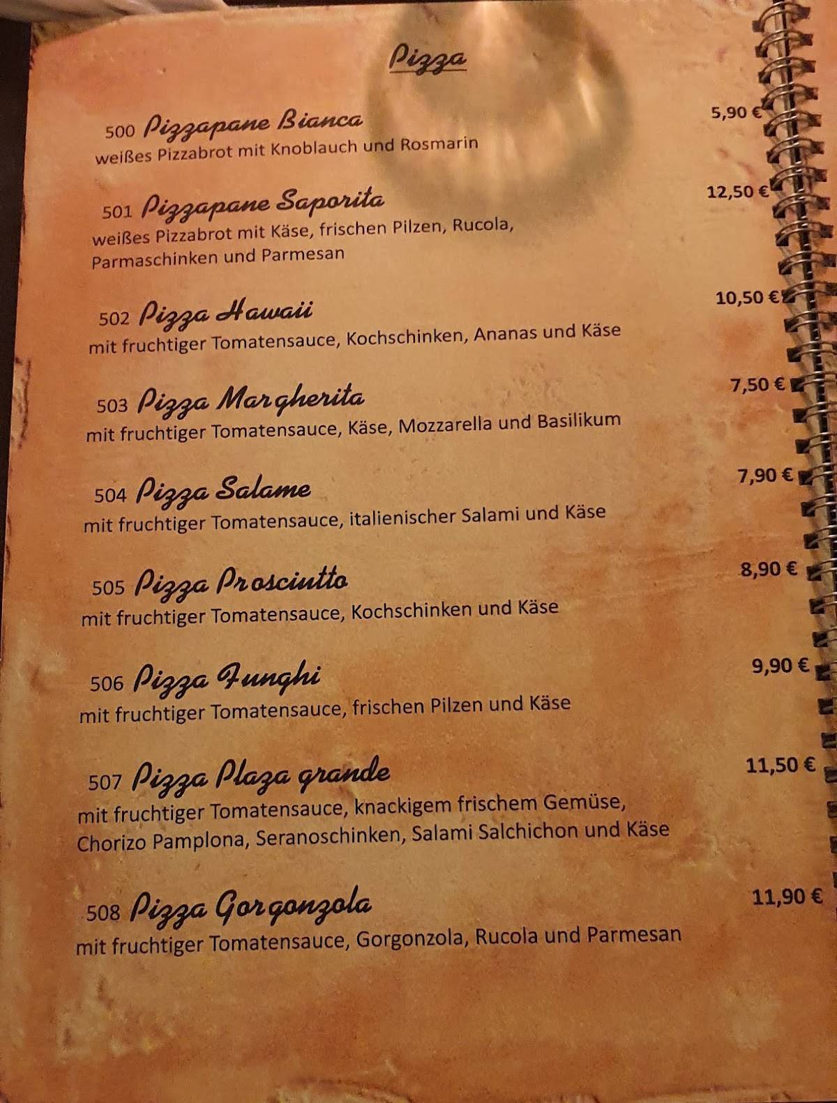 Speisekarte von Multani Mediterranes Restaurant, Naumburg (Saale)