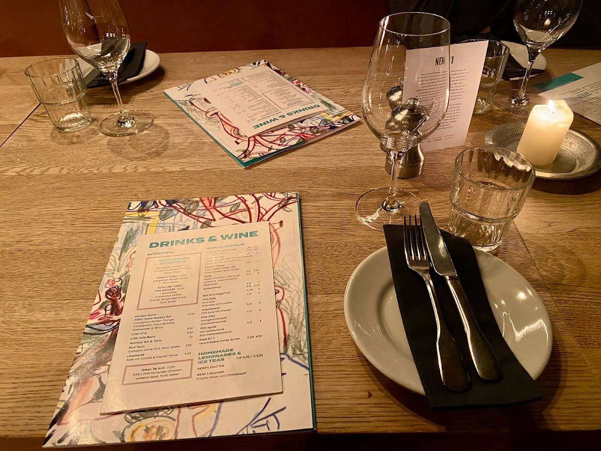 Speisekarte von NENI Köln restaurant, Köln