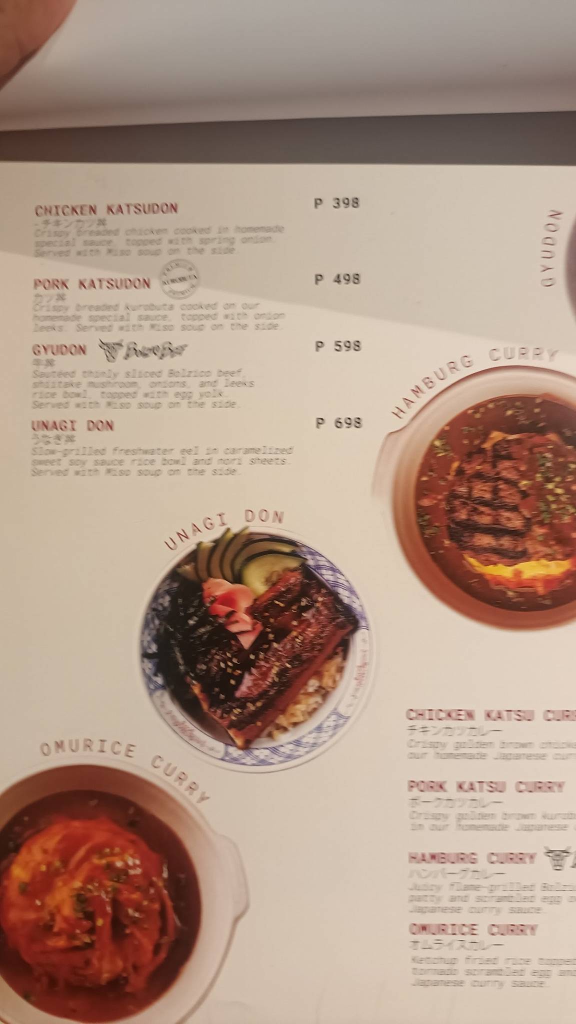 Menu at Nagi Izakaya - The Podium restaurant, Pasig