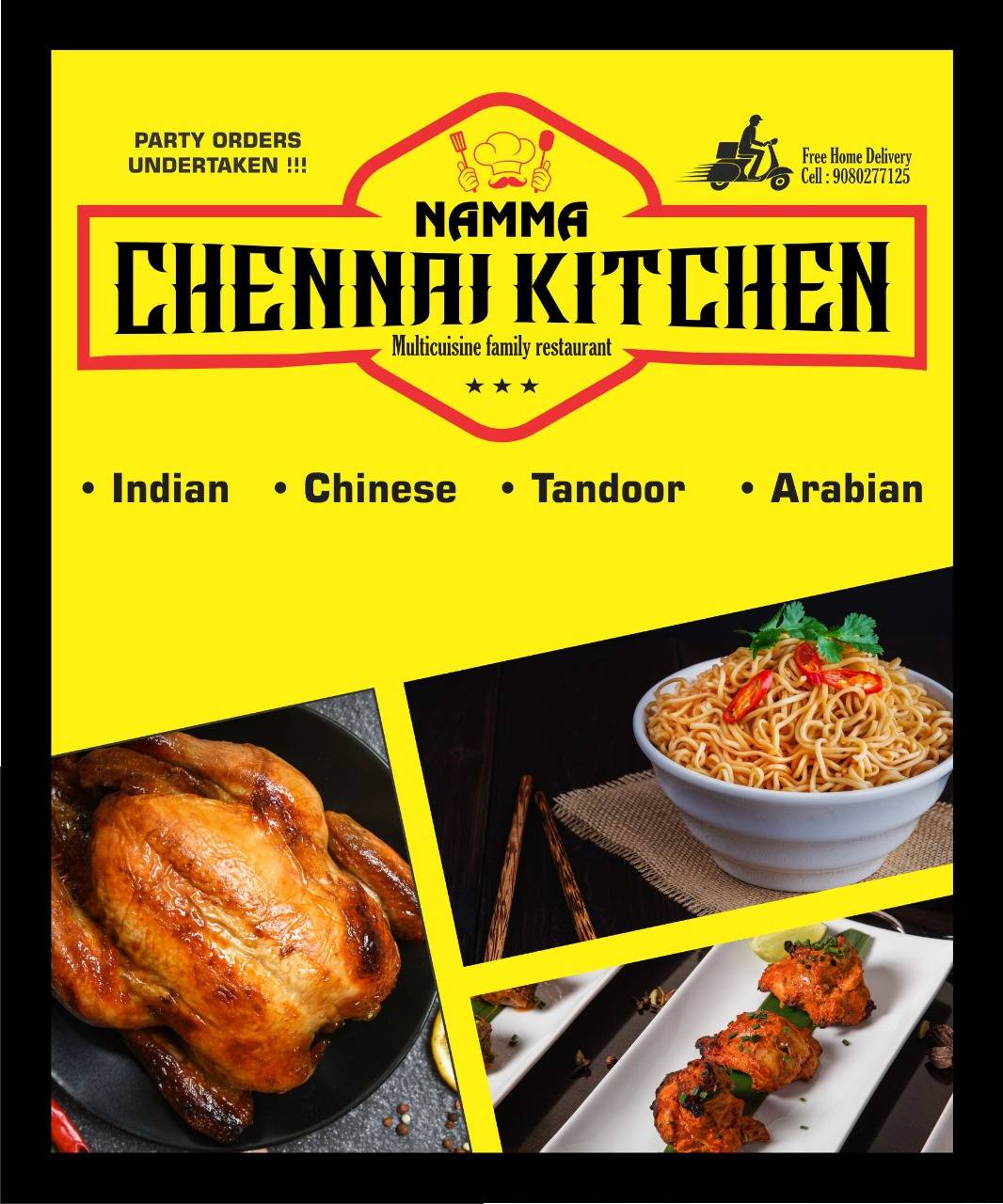 Menu at Namma chennai kitchen, Chennai, 5