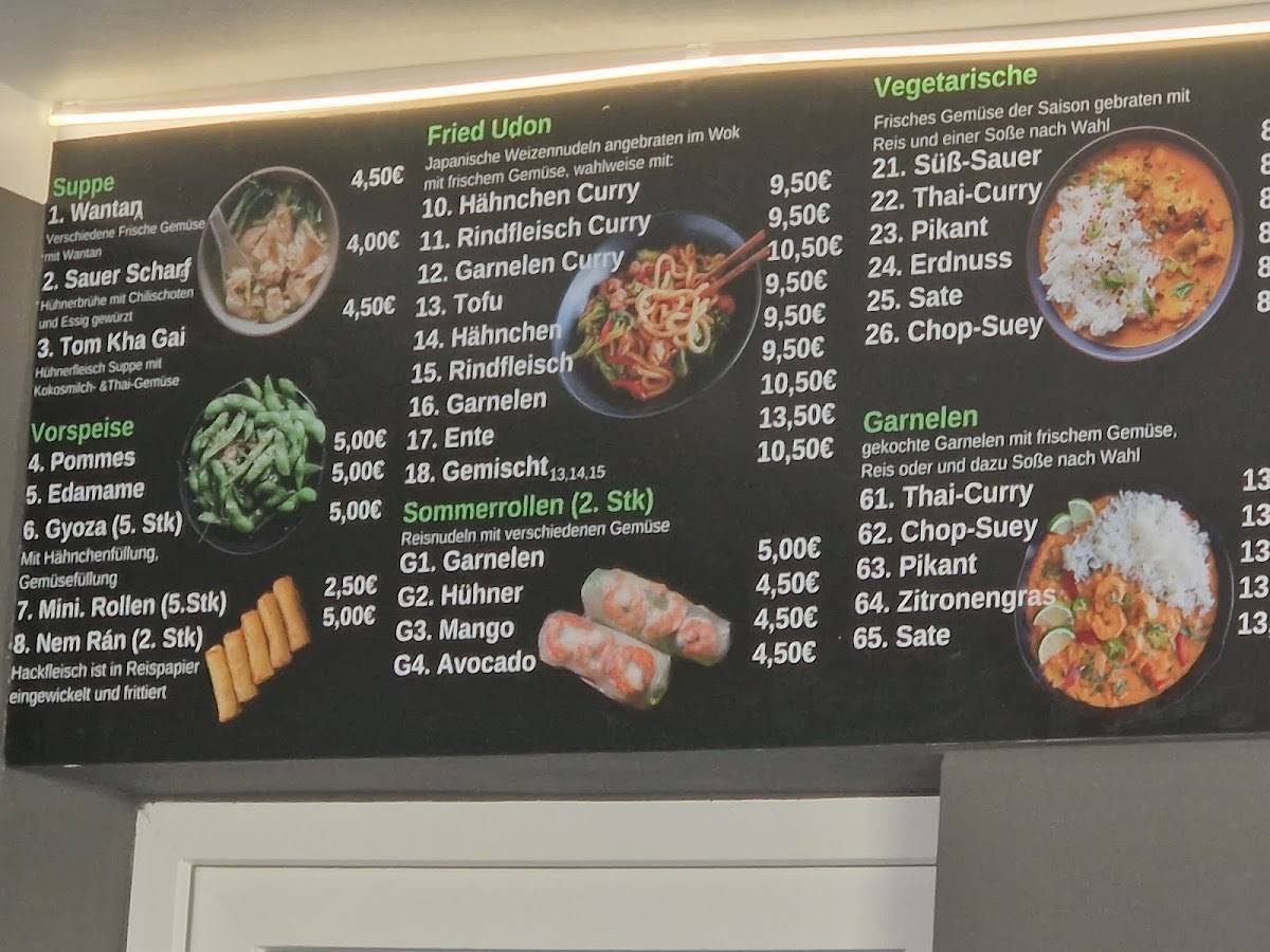 Speisekarte von Asia Mr. Le, Neutraubling