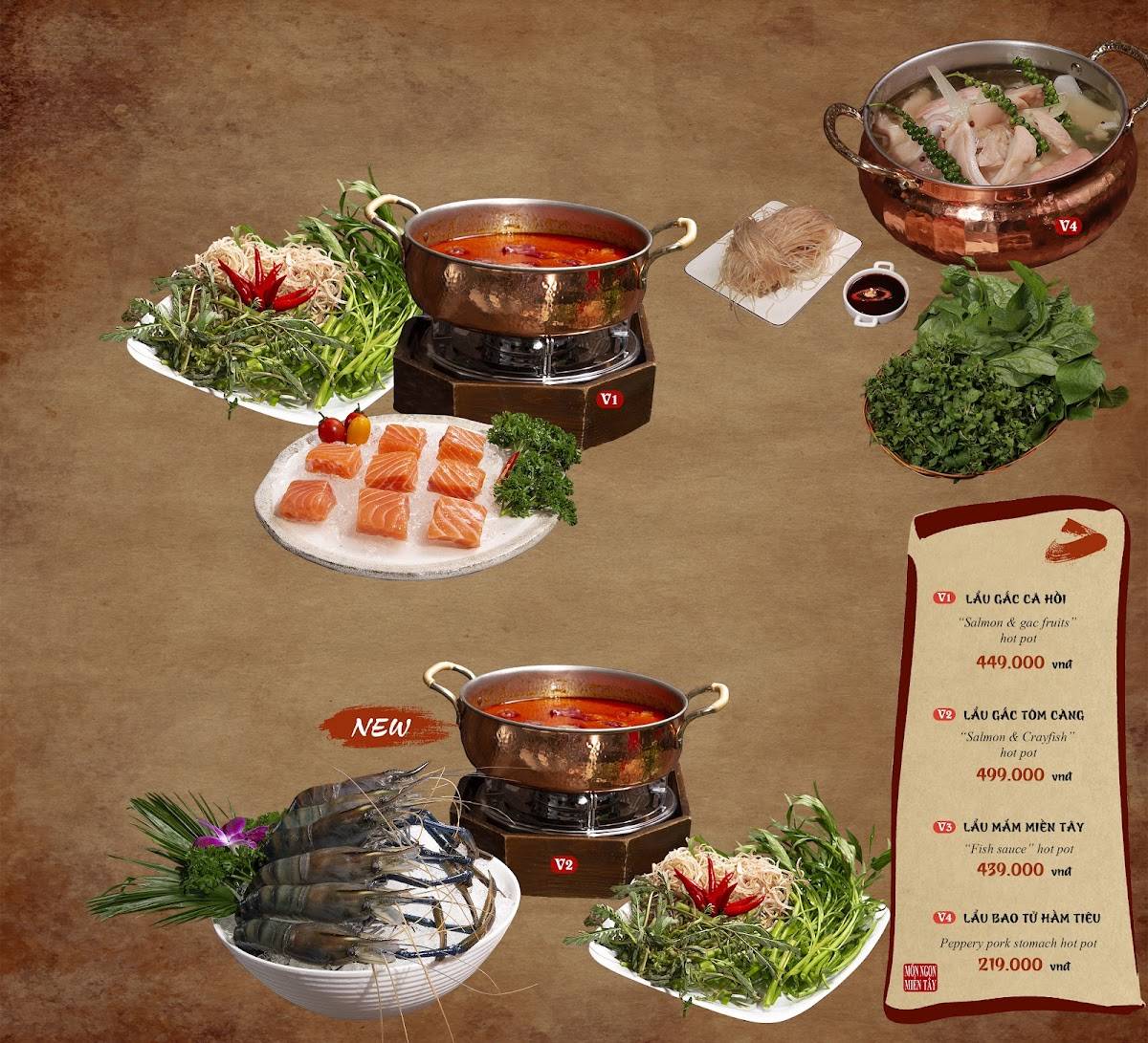 Menu at Nhà Hàng Hoàng Tâm - Vinhomes Central Park restaurant, Ho Chi ...
