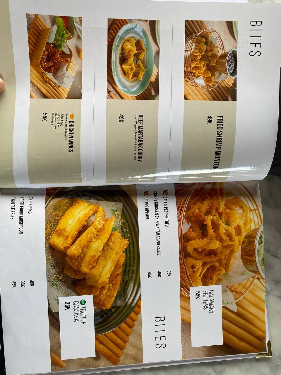 Menu at Nine House Kitchen Alfresco restaurant, Malang